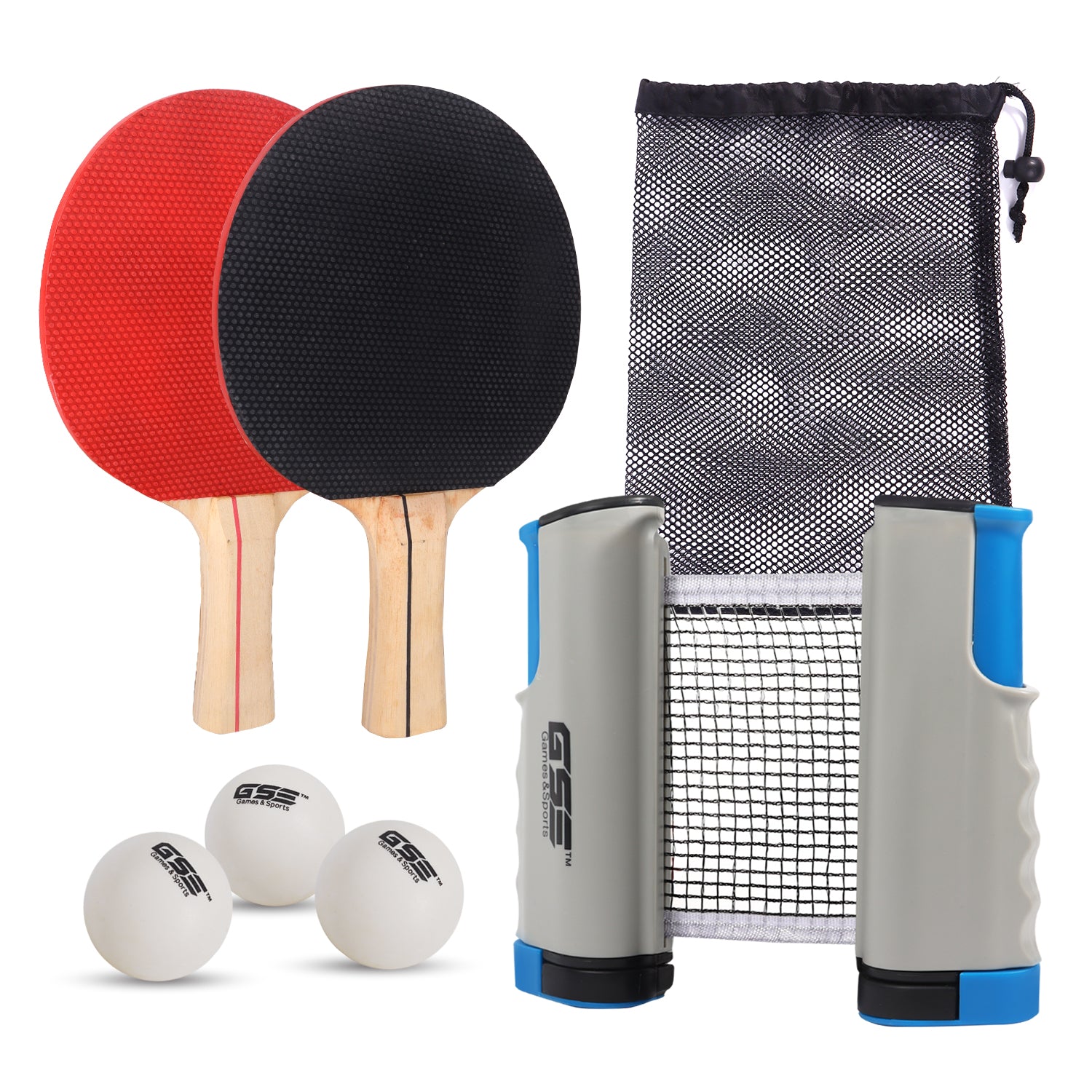 GSE Games & Sports Expert Complete Ping Pong Game Set with Retractable ...